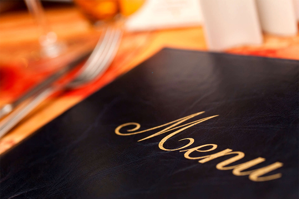 Ristorante: Come creare il menu perfetto